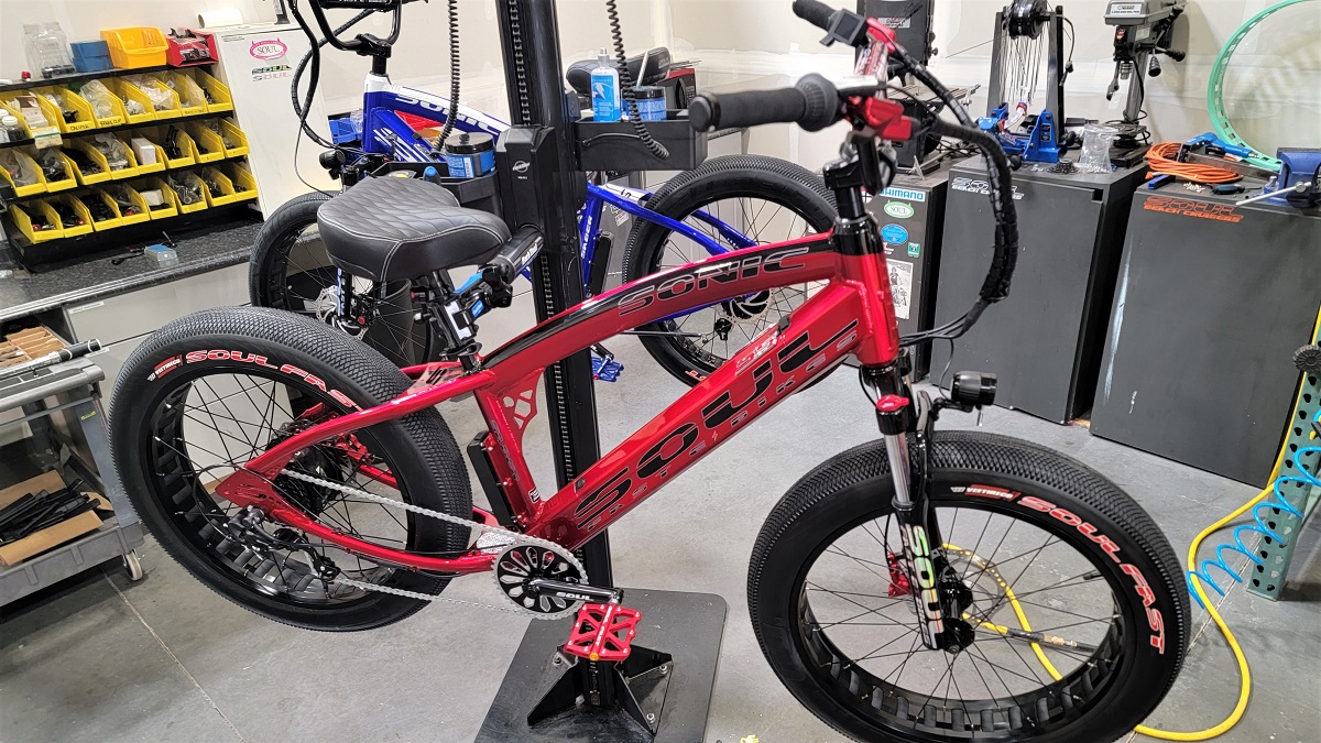 SABER PRO Red 24" - Soul E Bikes